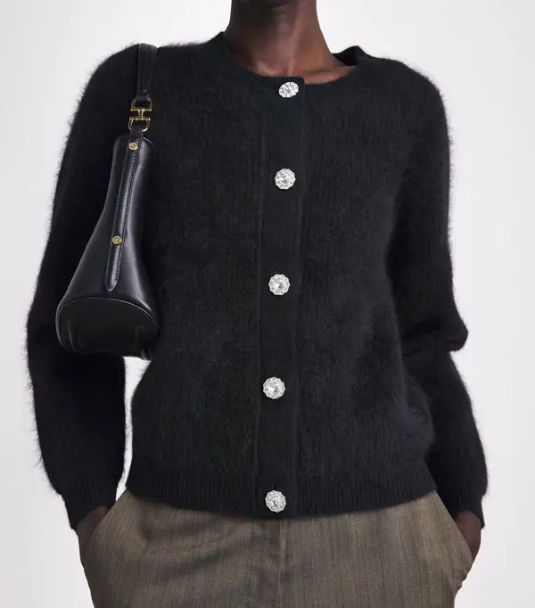 Harrods Wool-cashmere Embellished Cardigan