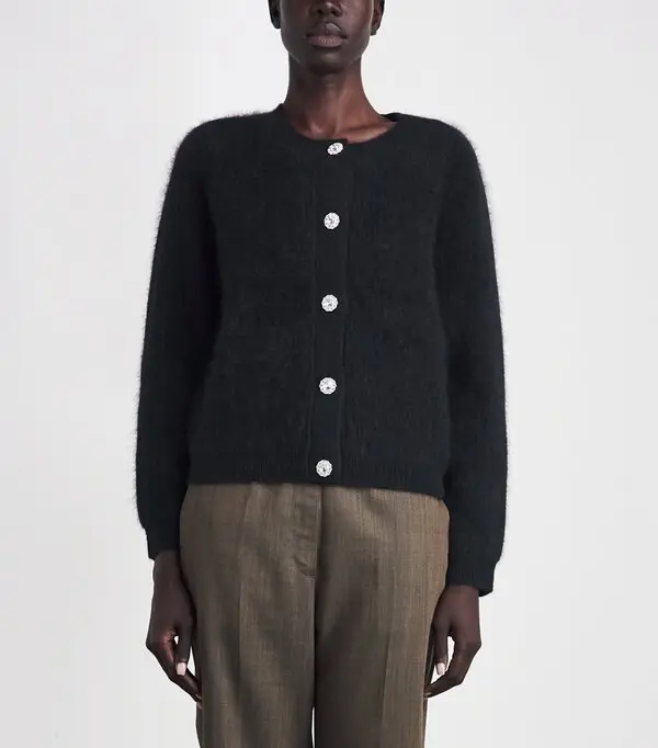 Harrods Wool-cashmere Embellished Cardigan