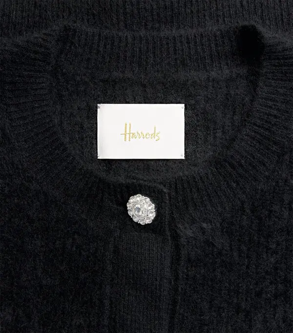 Harrods Wool-cashmere Embellished Cardigan