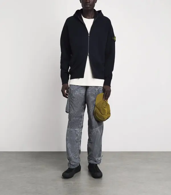 Stone Island Coated Cargo Trousers