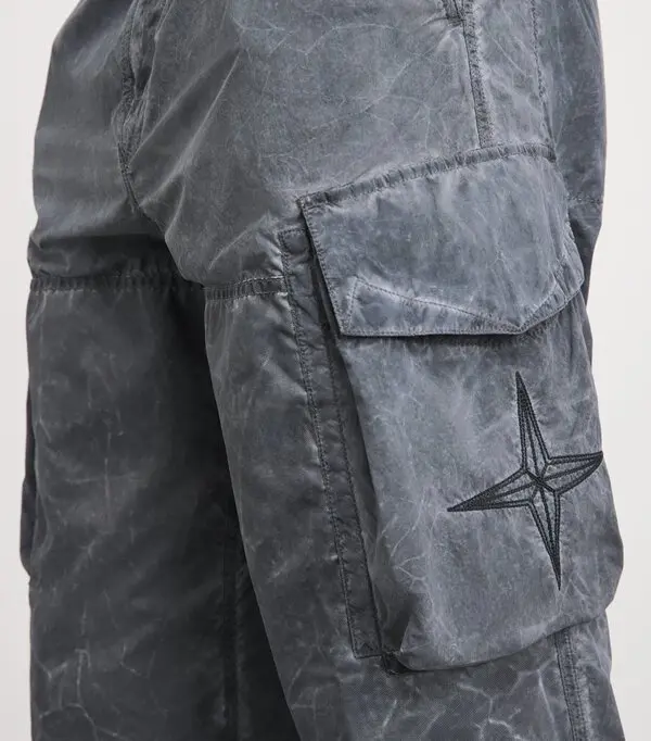 Stone Island Coated Cargo Trousers