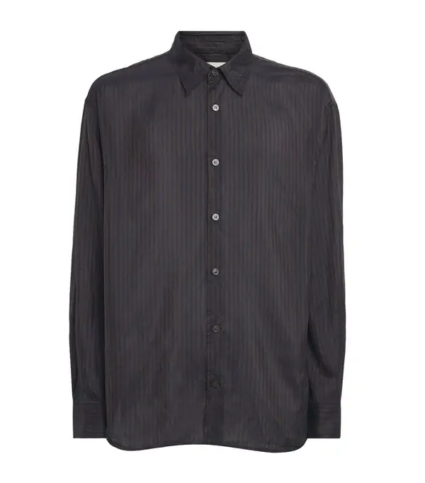 Dries Van Noten Cotton Stripe Croom Shirt
