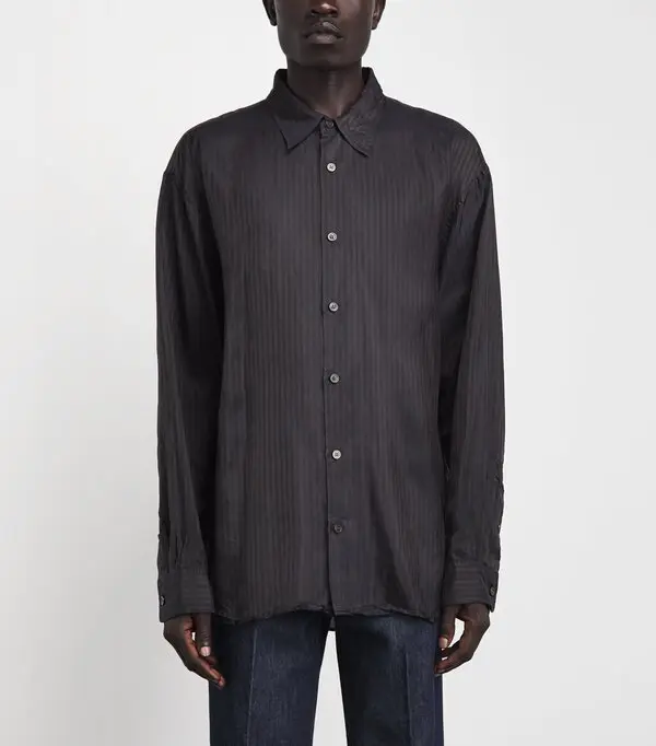 Dries Van Noten Cotton Stripe Croom Shirt