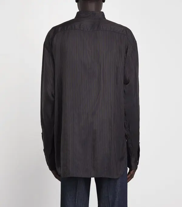 Dries Van Noten Cotton Stripe Croom Shirt