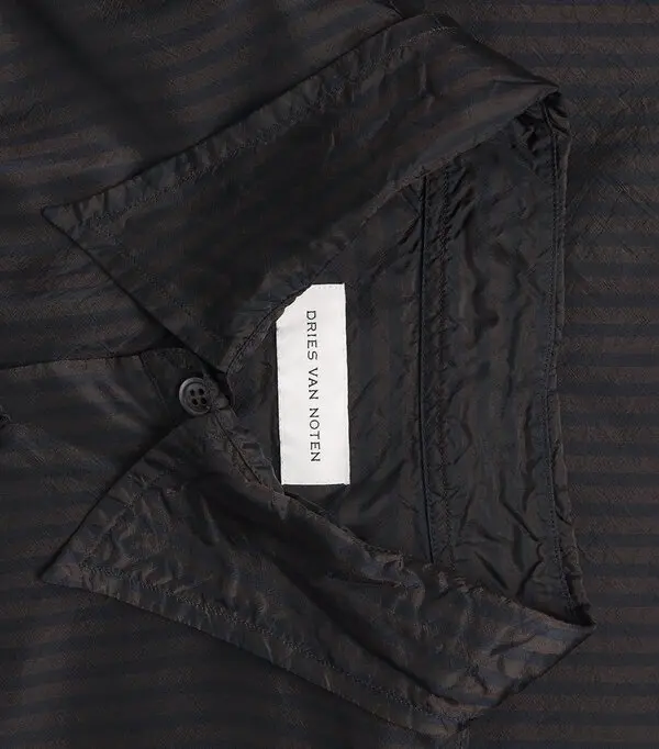 Dries Van Noten Cotton Stripe Croom Shirt