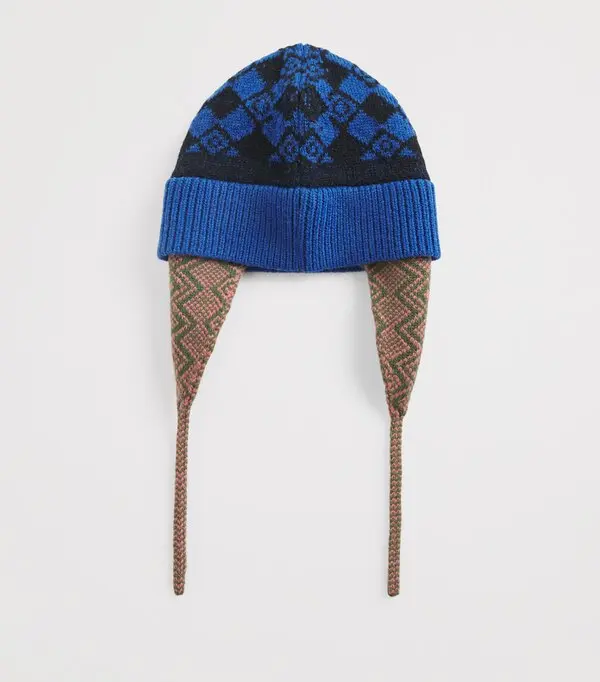 Dries Van Noten Wool Jacquard Hat