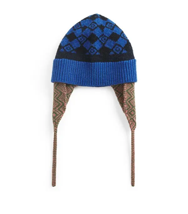 Dries Van Noten Wool Jacquard Hat