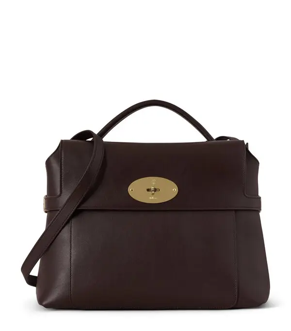 Mulberry Leather Stevie Top-handle Bag - Black