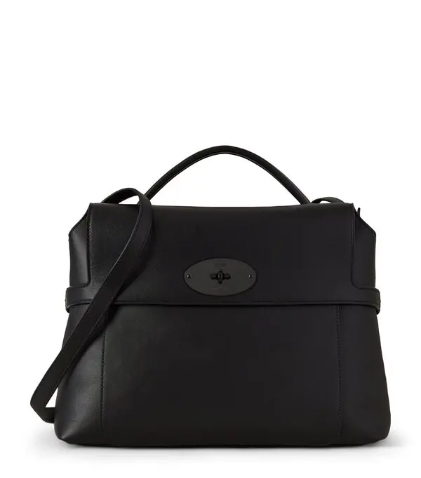 Mulberry Leather Stevie Top-handle Bag - Black