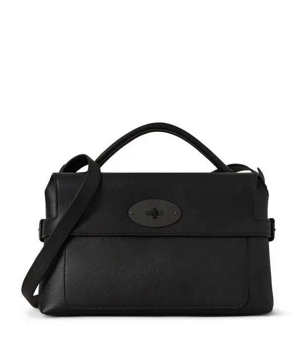 Mulberry Small Leather Stevie Top-handle Bag - Black