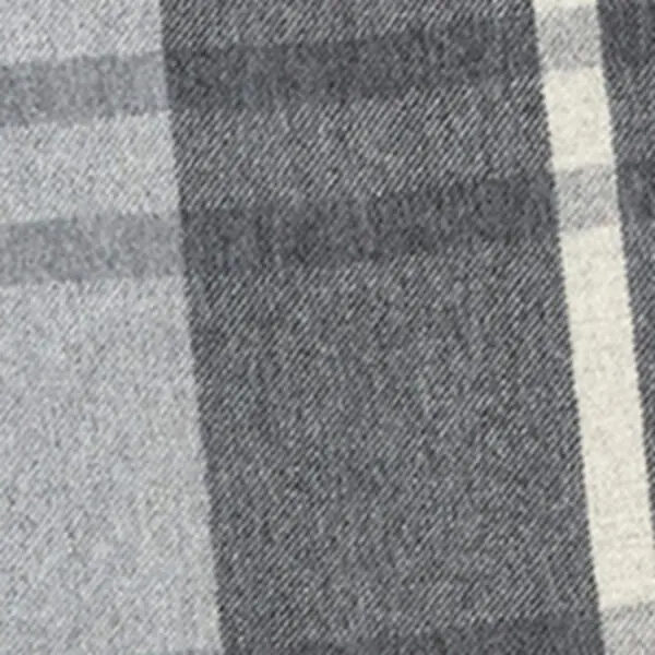 Mulberry Small Merino Wool Check Scarf
