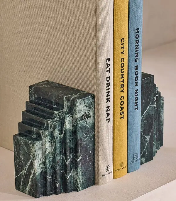 SOHO HOME Marble Lola Bookends