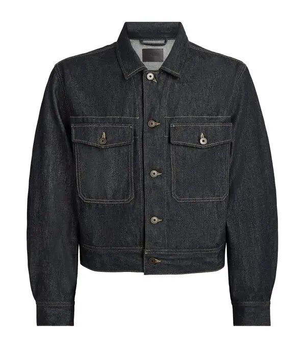 LEMAIRE Trucker Denim Jacket - Black