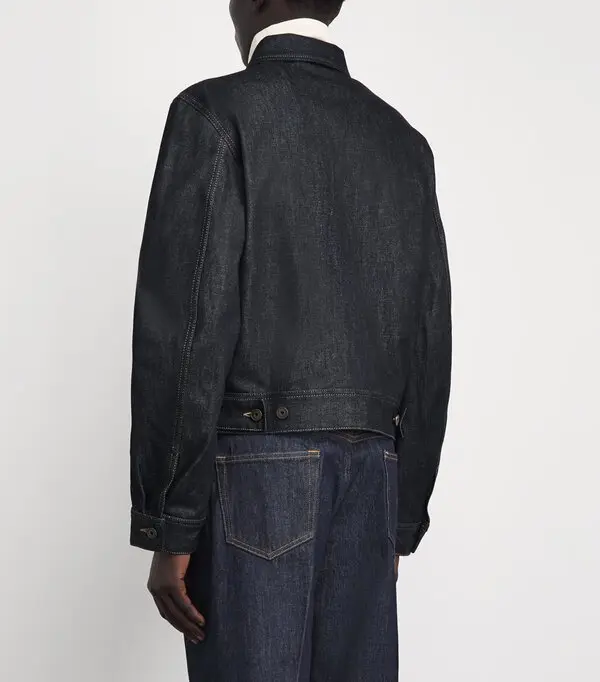 LEMAIRE Trucker Denim Jacket - Black