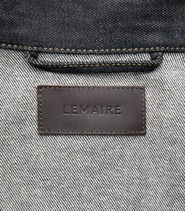 LEMAIRE Trucker Denim Jacket - Black