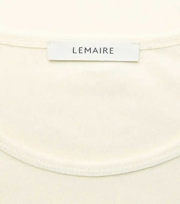 LEMAIRE Cotton Scoop-neck T-shirt