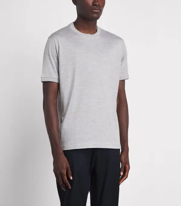 Paul & Shark Cotton-silk Stripe T-shirt