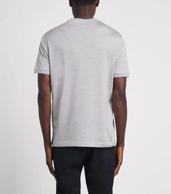 Paul & Shark Cotton-silk Stripe T-shirt
