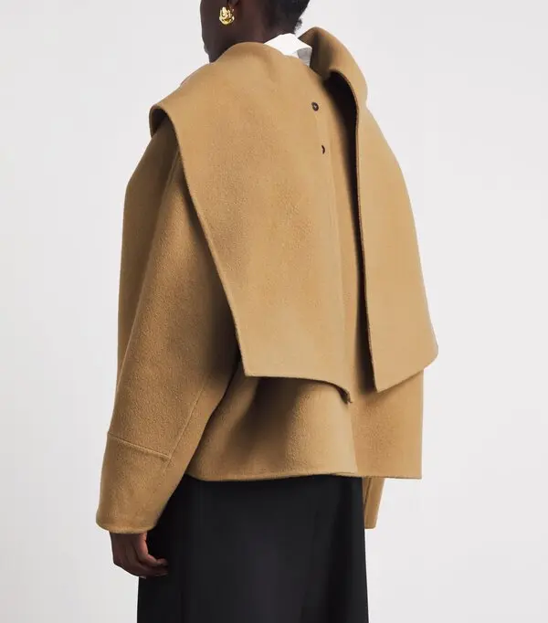 Source Unknown Wool Nuage Scarf Coat