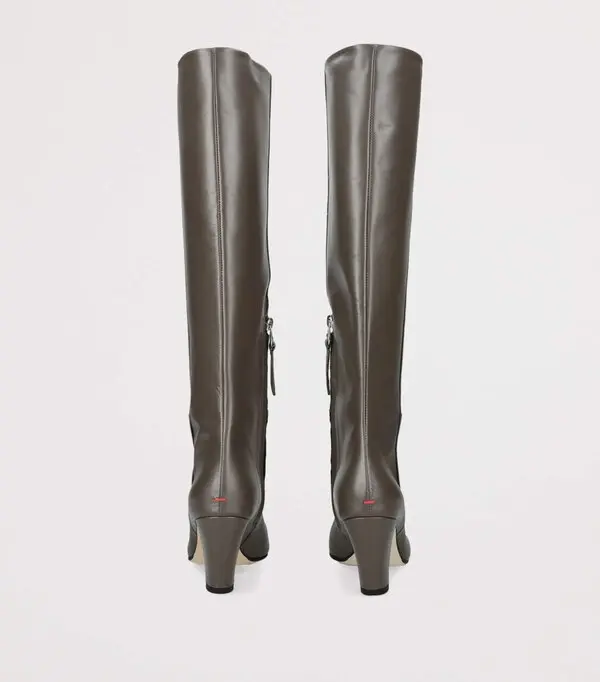 AeydĒ Leather Silva Knee High Boots 75
