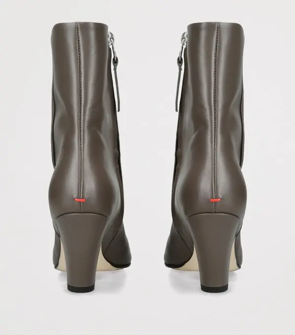 AeydĒ Leather Maris Ankle Boots 75