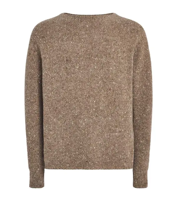 Auralee Wool Tweed Sweater