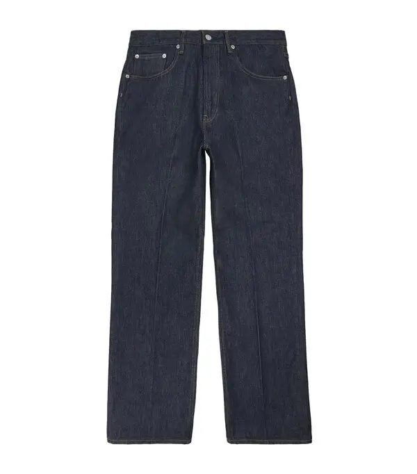 Auralee Hard Twist Straight Jeans