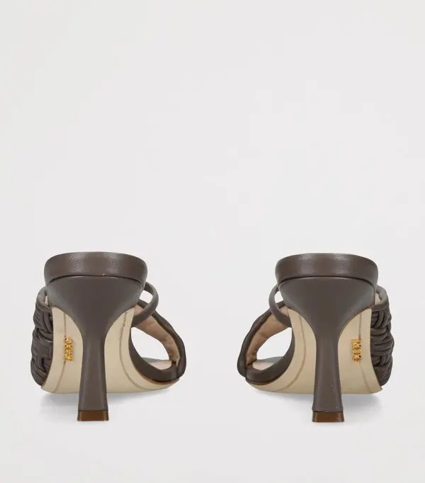 Rodo Leather Mabella Heeled Mules 80