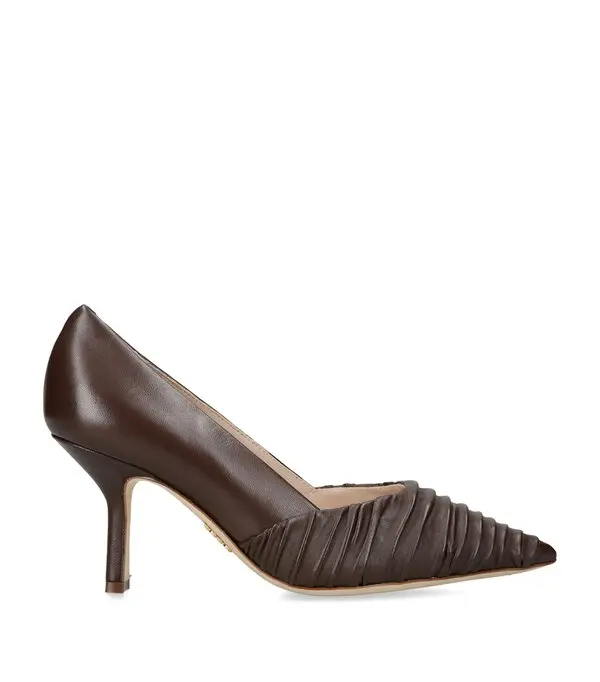 Rodo Leather Tracy Pumps 80 - Brown