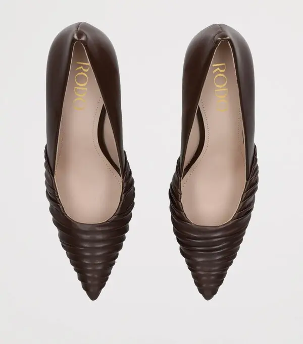 Rodo Leather Tracy Pumps 80