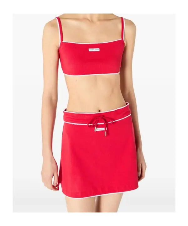 MARINE SERRE Cute 70s Bra