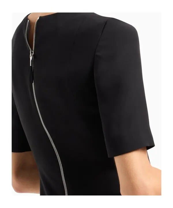 Giorgio Armani Silk Midi Dress