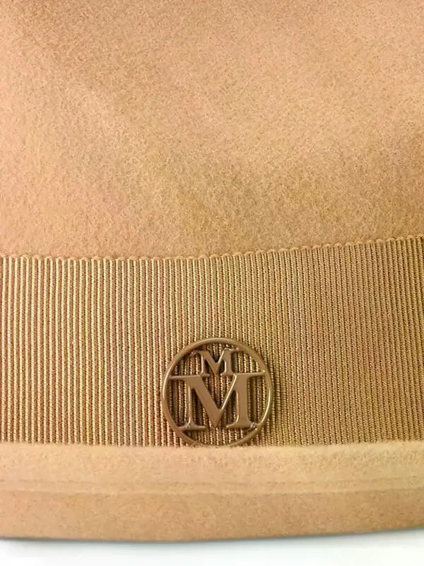 MAISON MICHEL Ygor Grosgrain-trim Fedora Hat