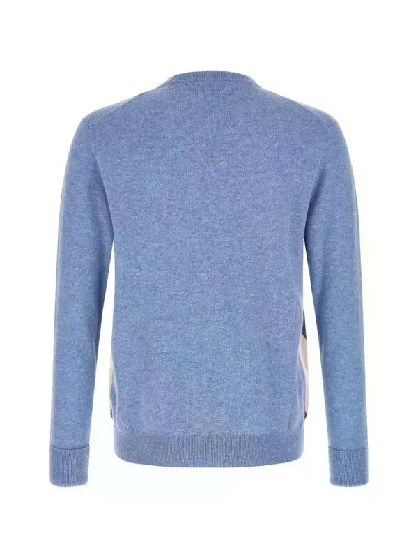 BALLANTYNE Diamond Inlay Cashmere Sweater