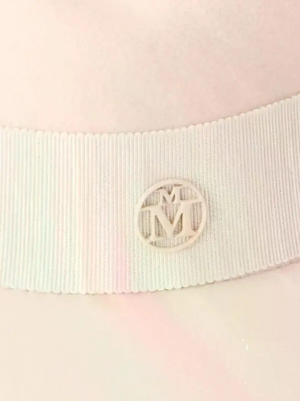 MAISON MICHEL Virginie Grosgrain-trim Fedora Hat