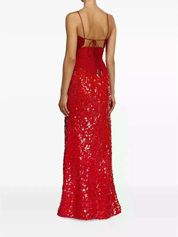 Acler Pryde Sequin Maxi Dress