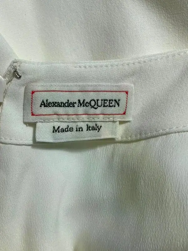 Alexander McQueen Short-sleeve Midi Dress