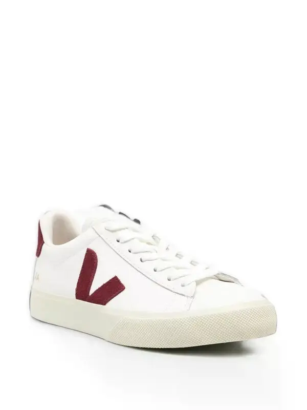 VEJA Campo Logo-patch Sneakers - White
