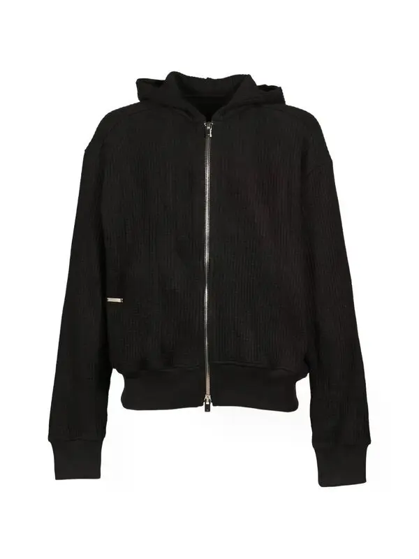 HELIOT EMIL Risset Waffle-knit Hoodie