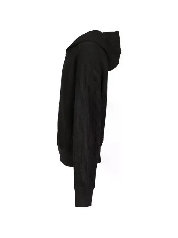 HELIOT EMIL Risset Waffle-knit Hoodie