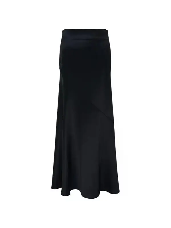 CLUB21 COLLECTION Blair Matte Long Skirt - Black