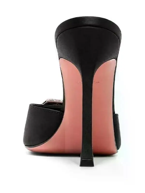 Amina Muaddi Mini Camelia Crystal-embellished Sandals