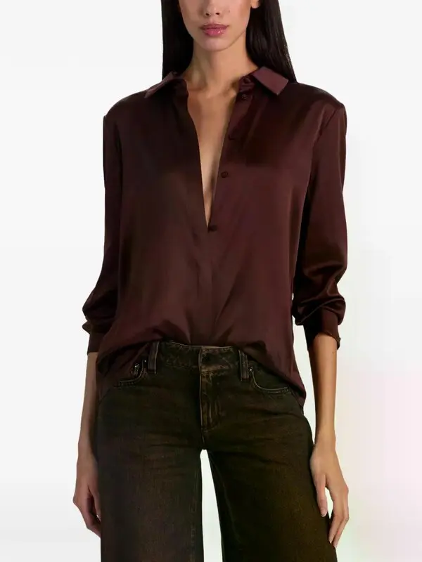 Alice + Olivia Willa Long-sleeve Shirt