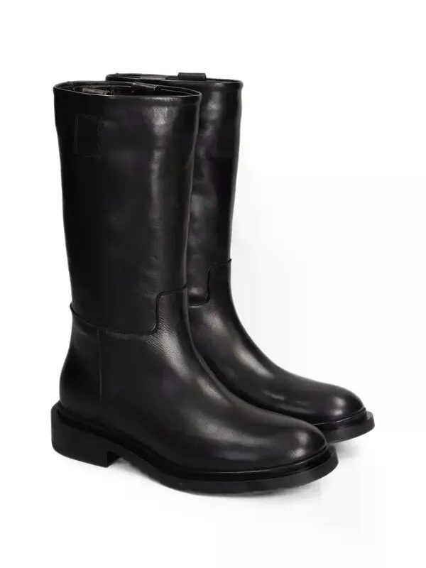 JULIE DEE Knee-high Leather Boots
