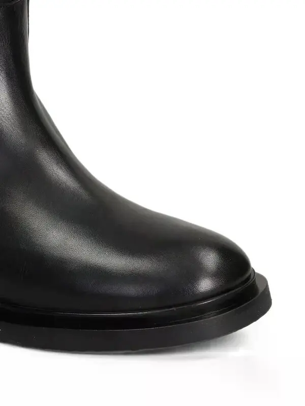 JULIE DEE Knee-high Leather Boots