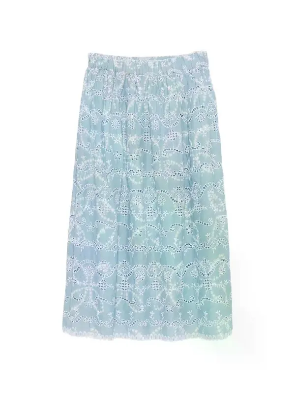 MAISON123 Broderie Anglaise Skirt