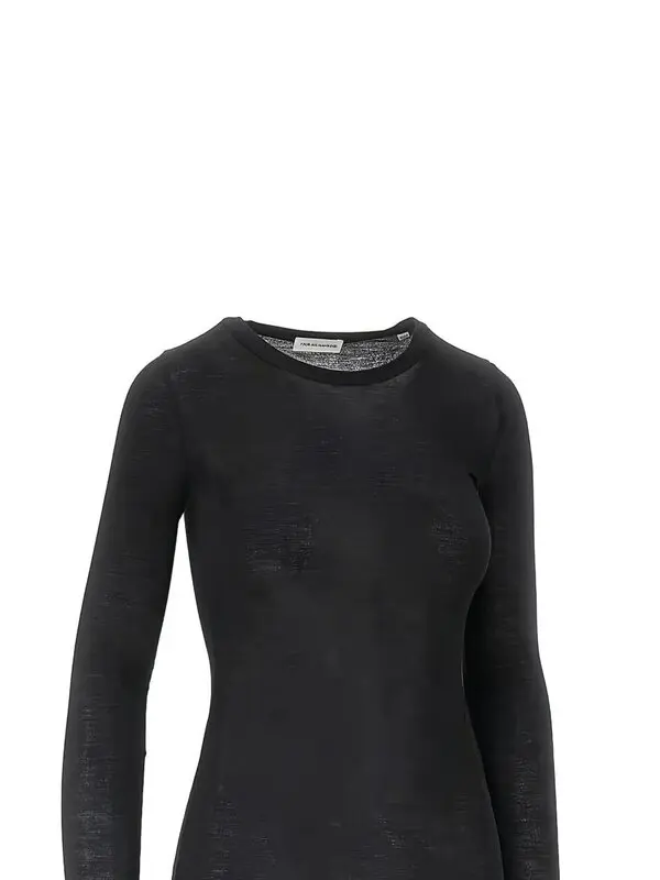 7 For All Mankind Long-sleeve Maxi Dress