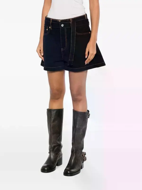 Sacai Contrast-stitch Shorts