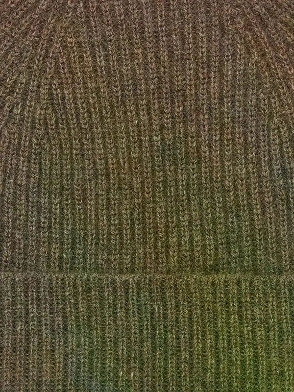 BALLANTYNE Ribbed-knit Cashmere Beanie Hat
