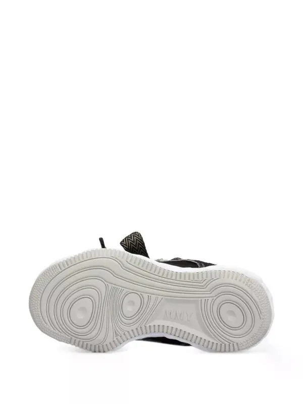 Mihara Yasuhiro Wayne Puffer Lace Up Canvas Low-top Sneakers